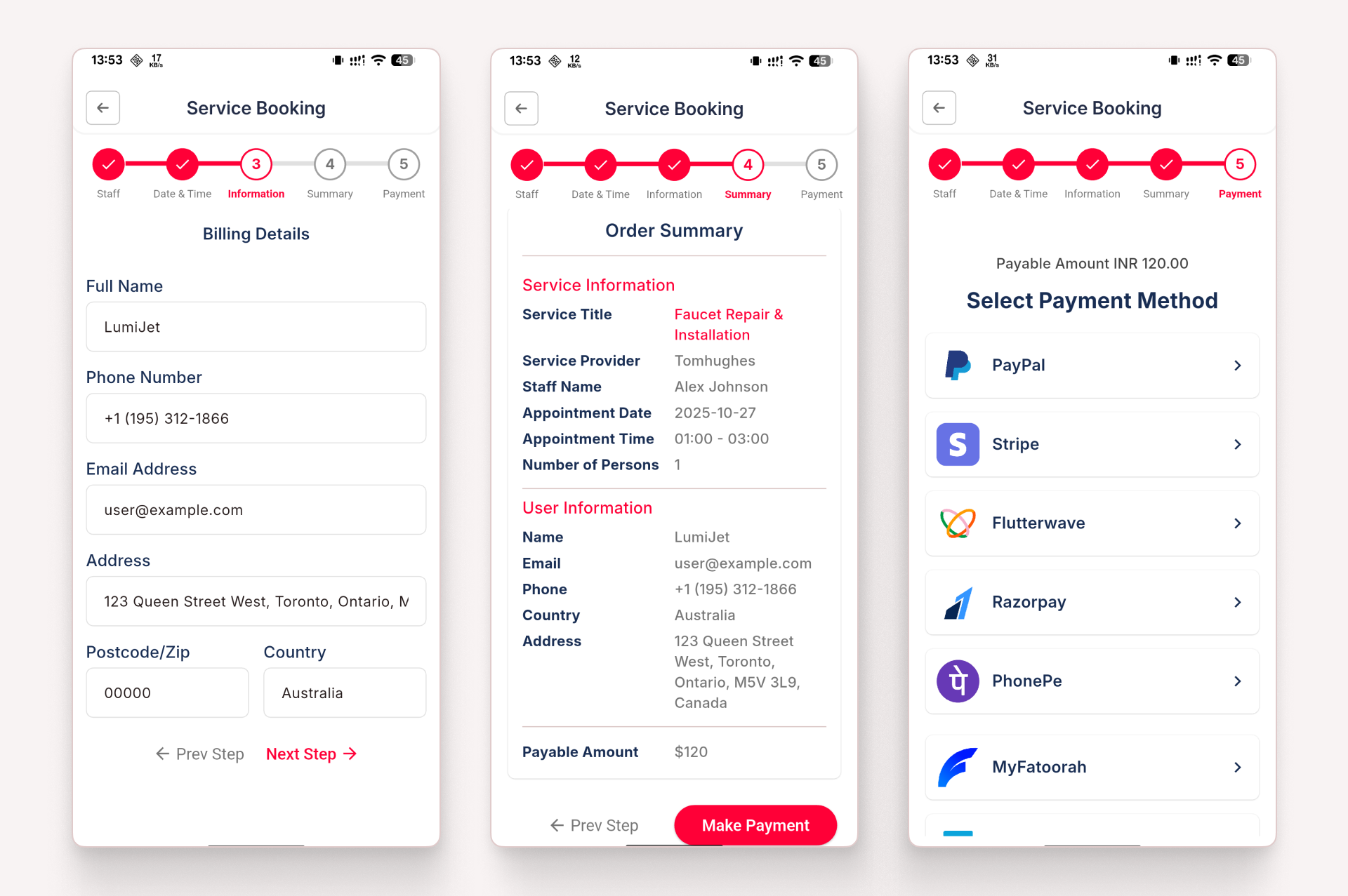 Bookapp - Multivendor Service / Appointment Booking Customer App ...