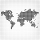 Abstract Square Shape Formed World Map, Vectors | GraphicRiver