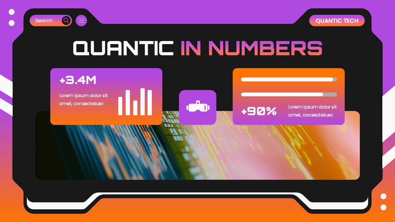 Quantic AI Technology Powerpoint Template, Presentation Templates ...