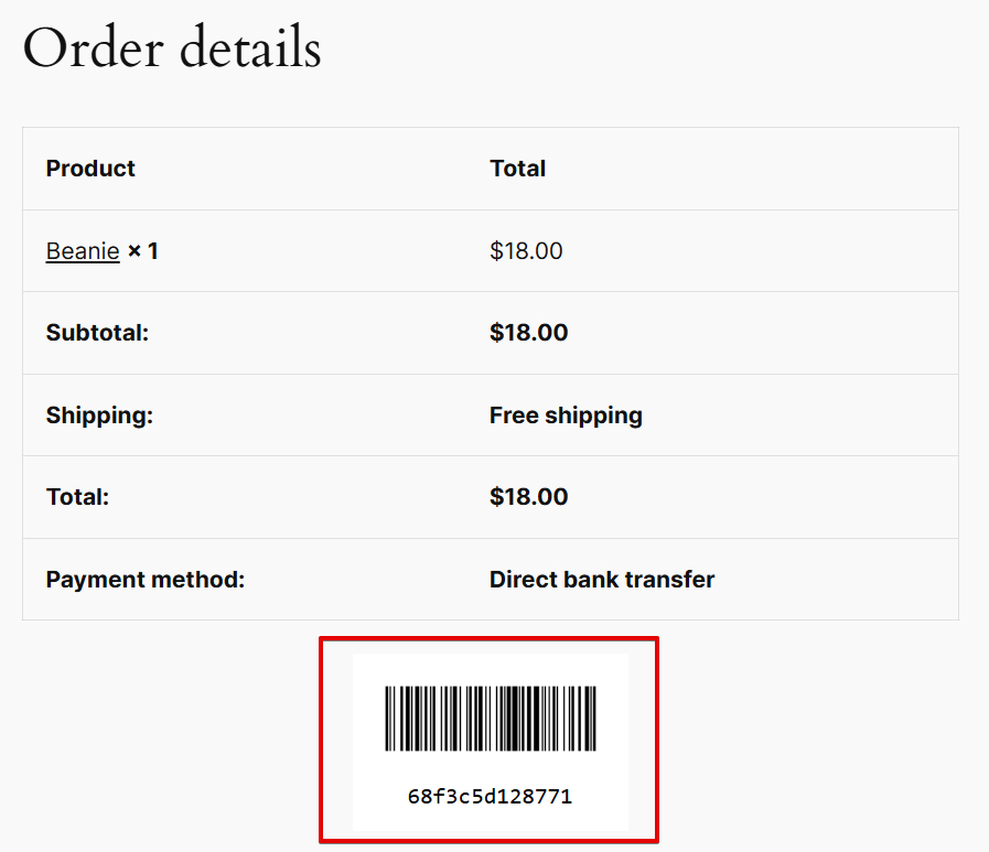 Order Barcodes for WooCommerce by hulkplugins | CodeCanyon