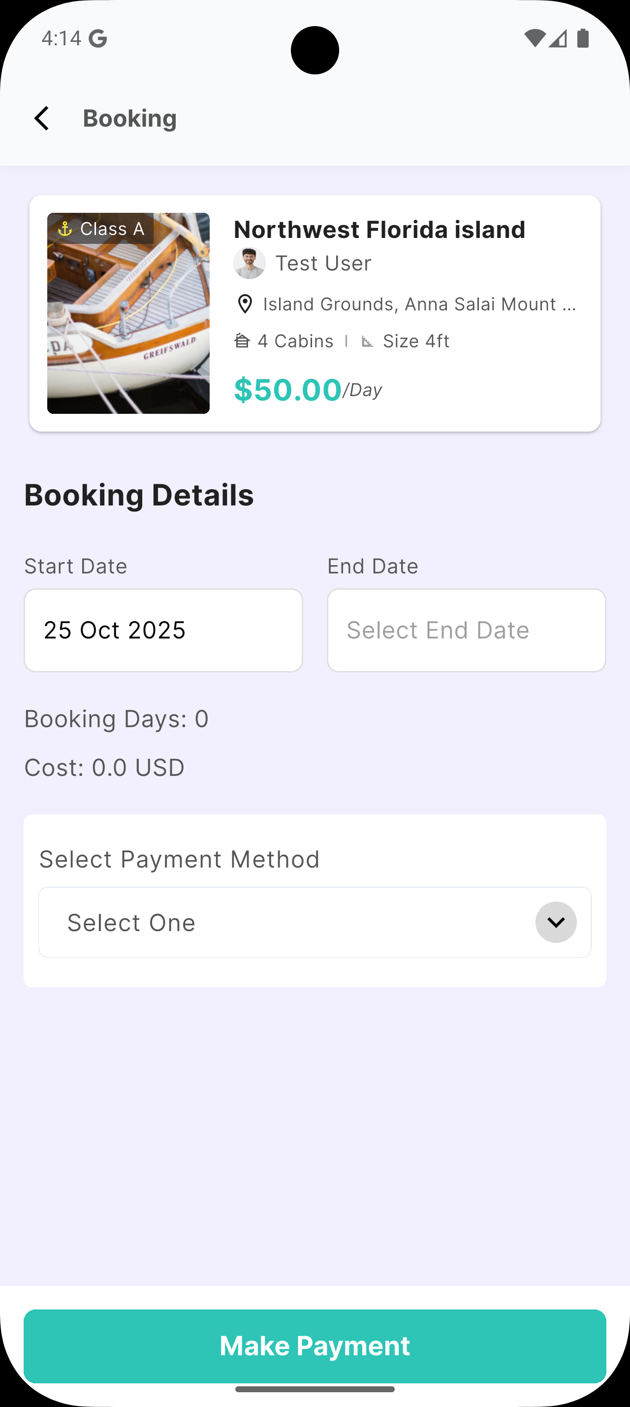 Yate - Multivendor Boat Rental Flutter App with Admin Panel by wStacks