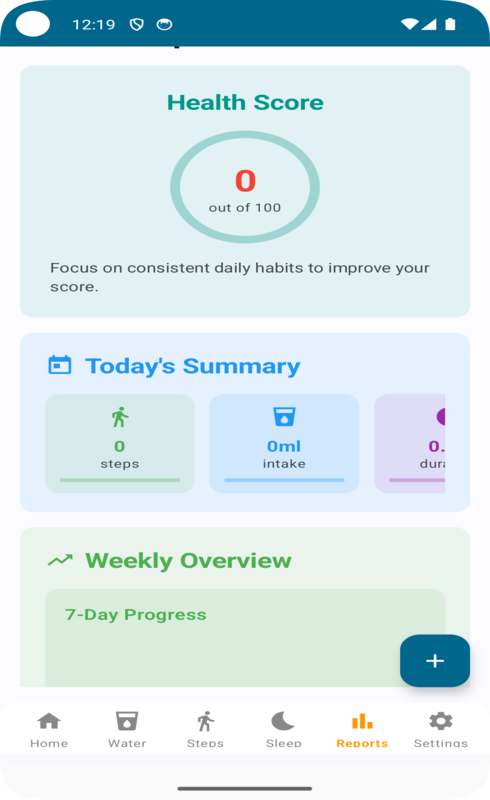 Smart Health Tracker — Jetpack Compose Android App by awaisdev5765