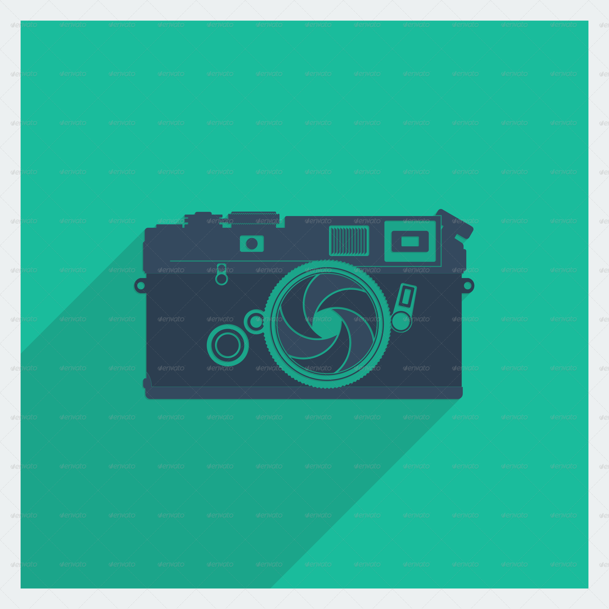 Flat Camera, Vectors | GraphicRiver