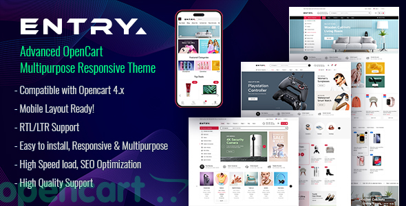 Entry - Advanced OpenCart Multipurpose Responsive Theme by magentech
