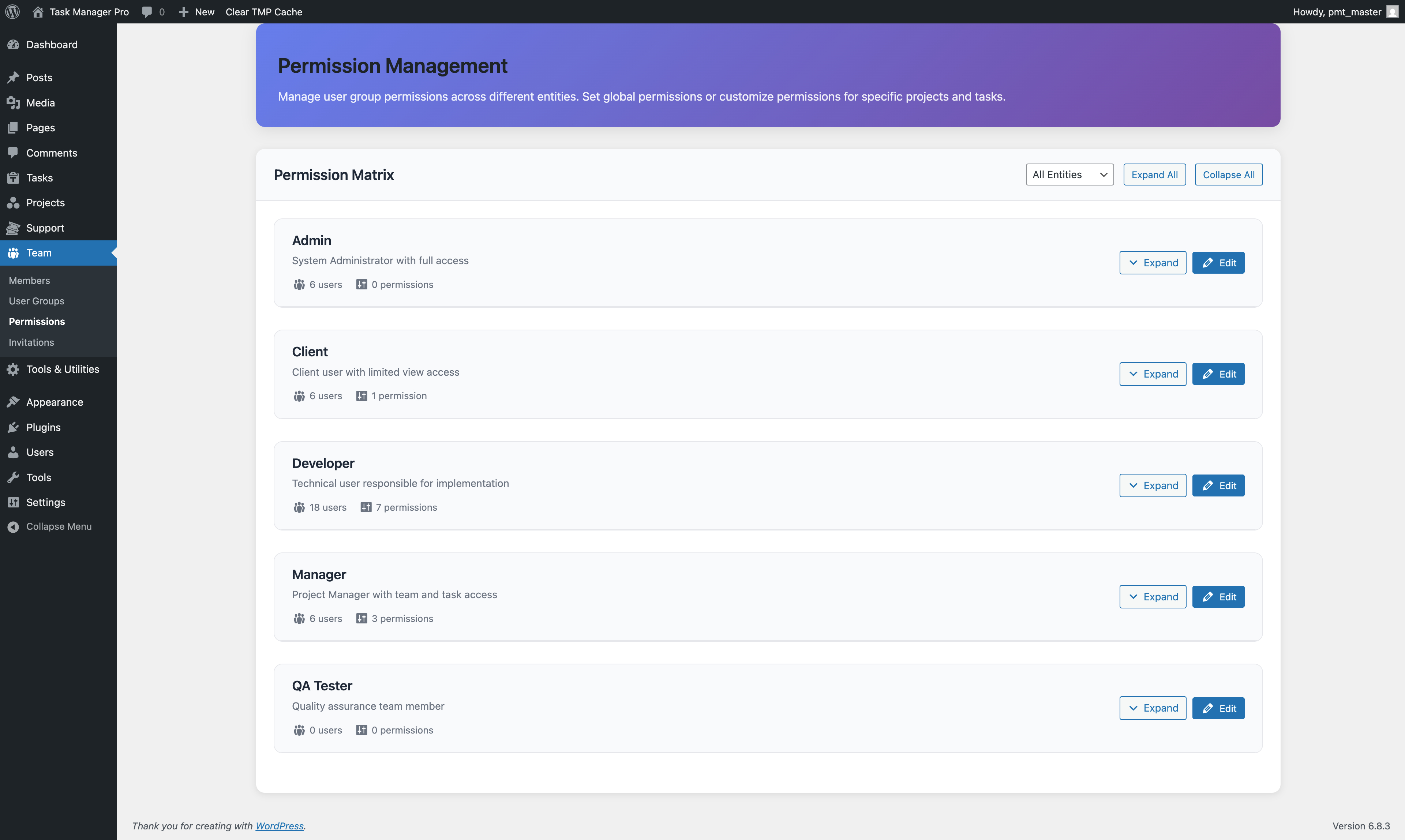 Task Manager Pro: WordPress Project & Task Management with Team Collaboration & Time Tracking by ...