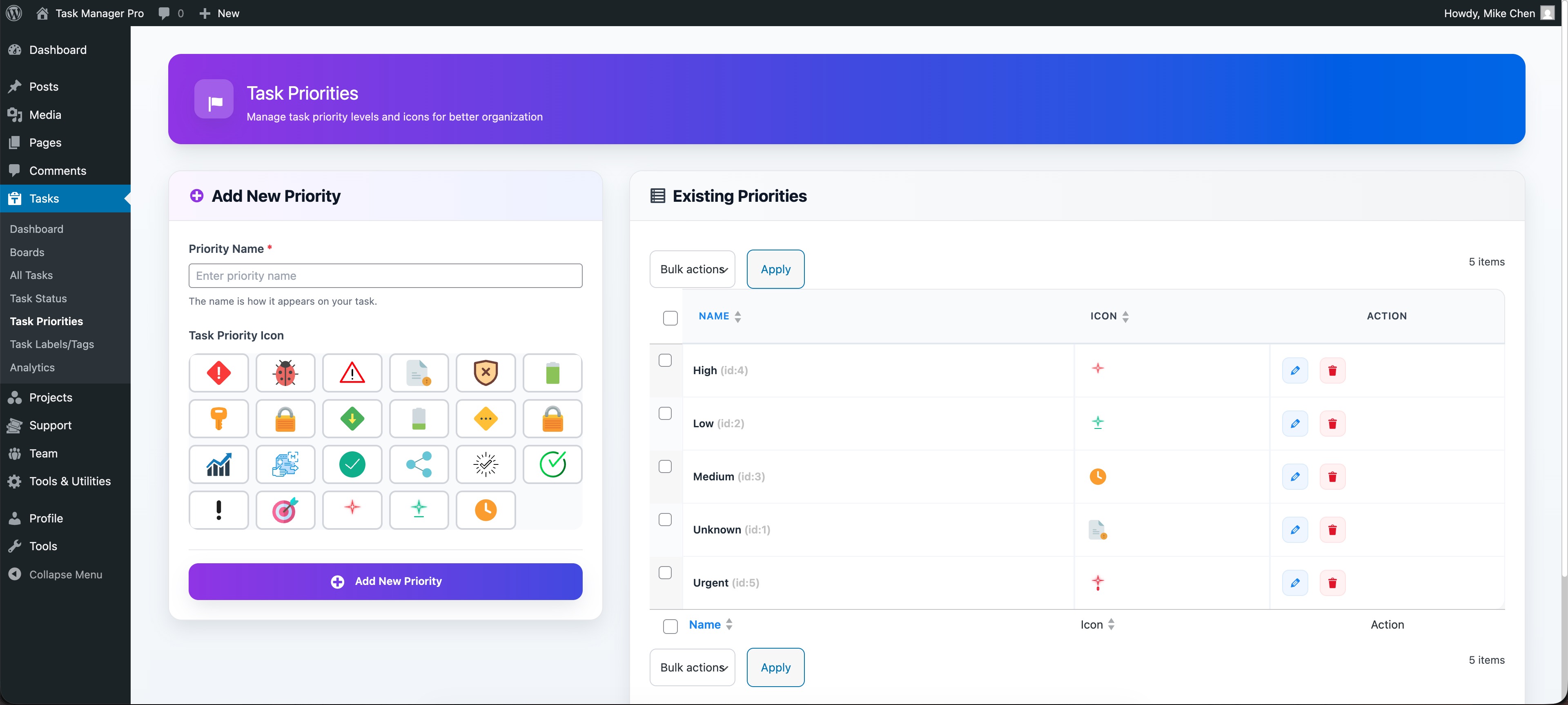 Task Manager Pro: WordPress Project & Task Management with Team Collaboration & Time Tracking by ...