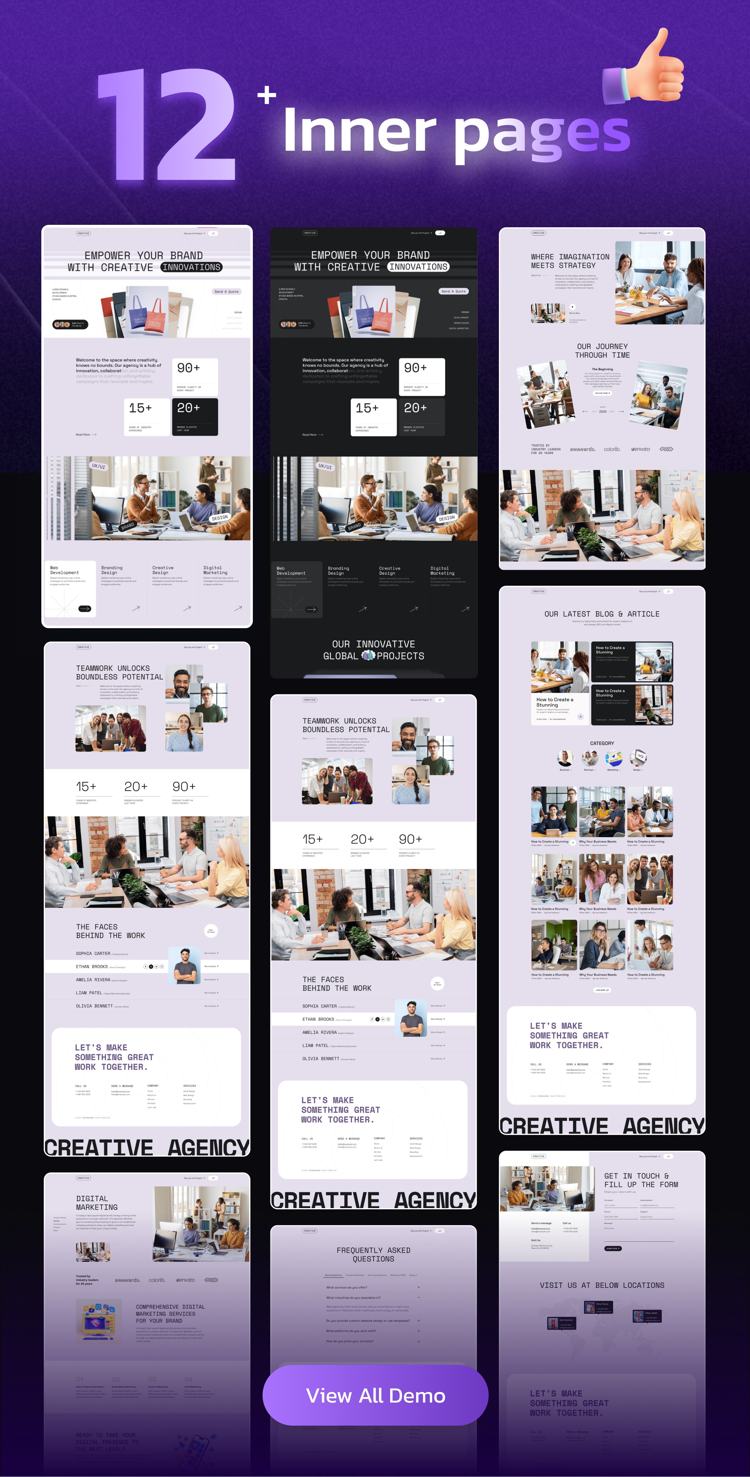 Plexify - Branding Agency Bootstrap Template by DexignZone | ThemeForest