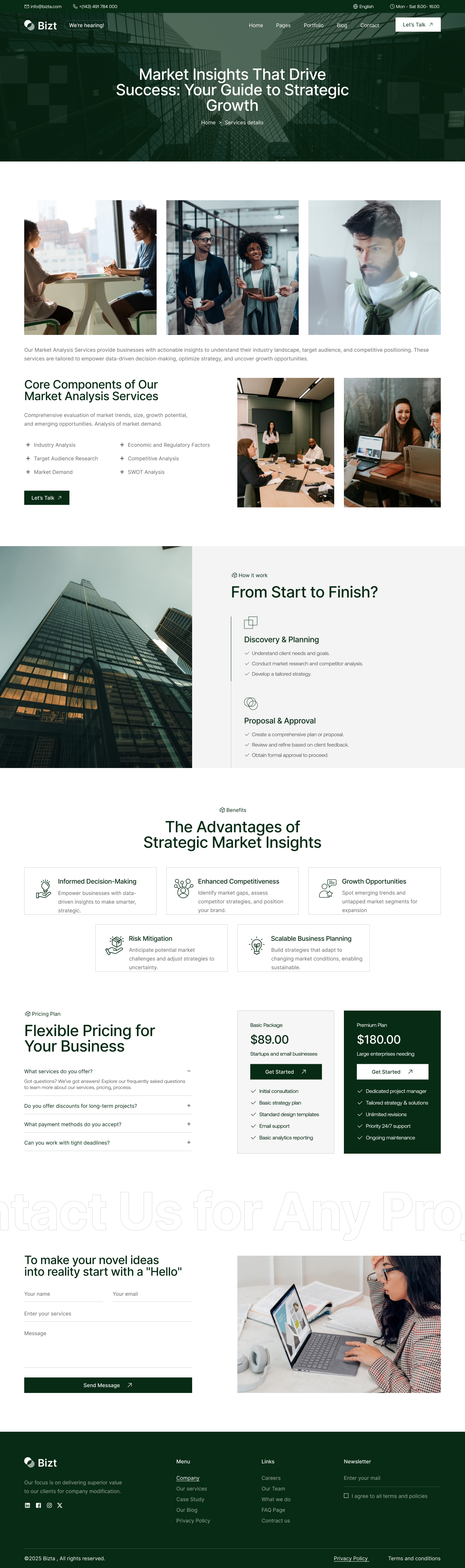 Bizt - Business Consulting Figma Template by ARsyntax | ThemeForest