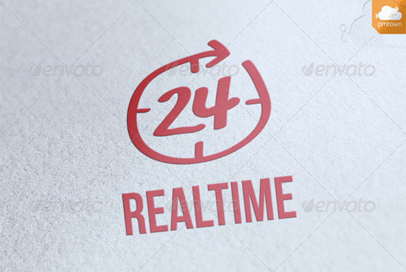 Real time, Logo Templates | GraphicRiver