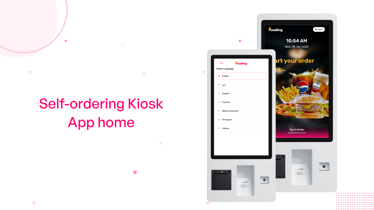 Kiosky – Restaurant Self Ordering Kiosk App for FoodKing by inilabs