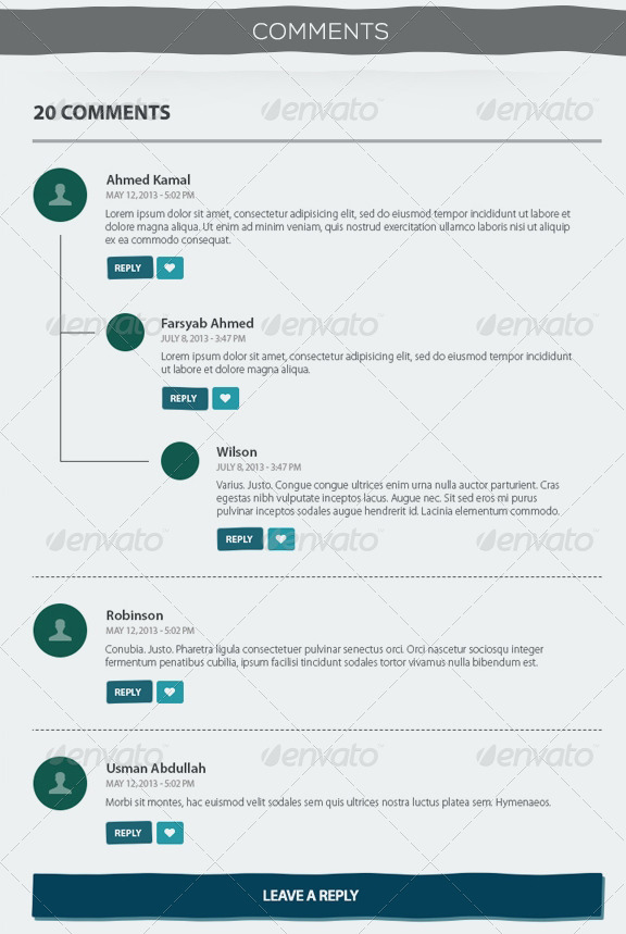 Wave UI Kit by HanifHaroon | GraphicRiver