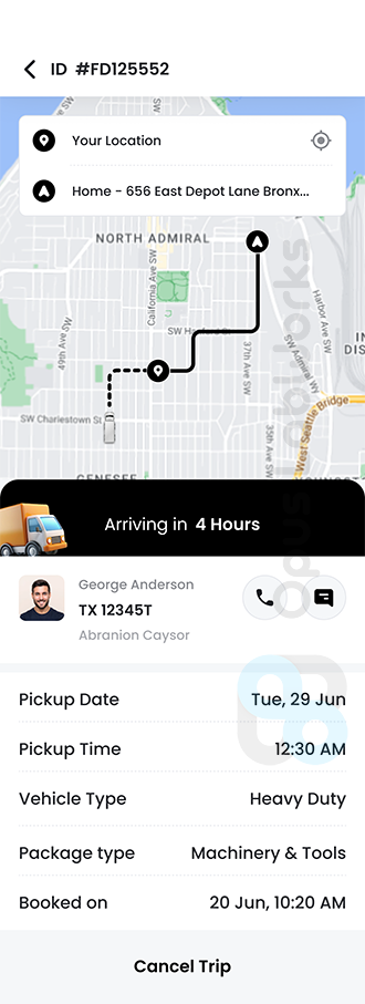 4 App Template| Truck Delivery Booking | Truck Logistics | Delivery ...