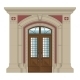 Stone Entrance of House, Vectors | GraphicRiver