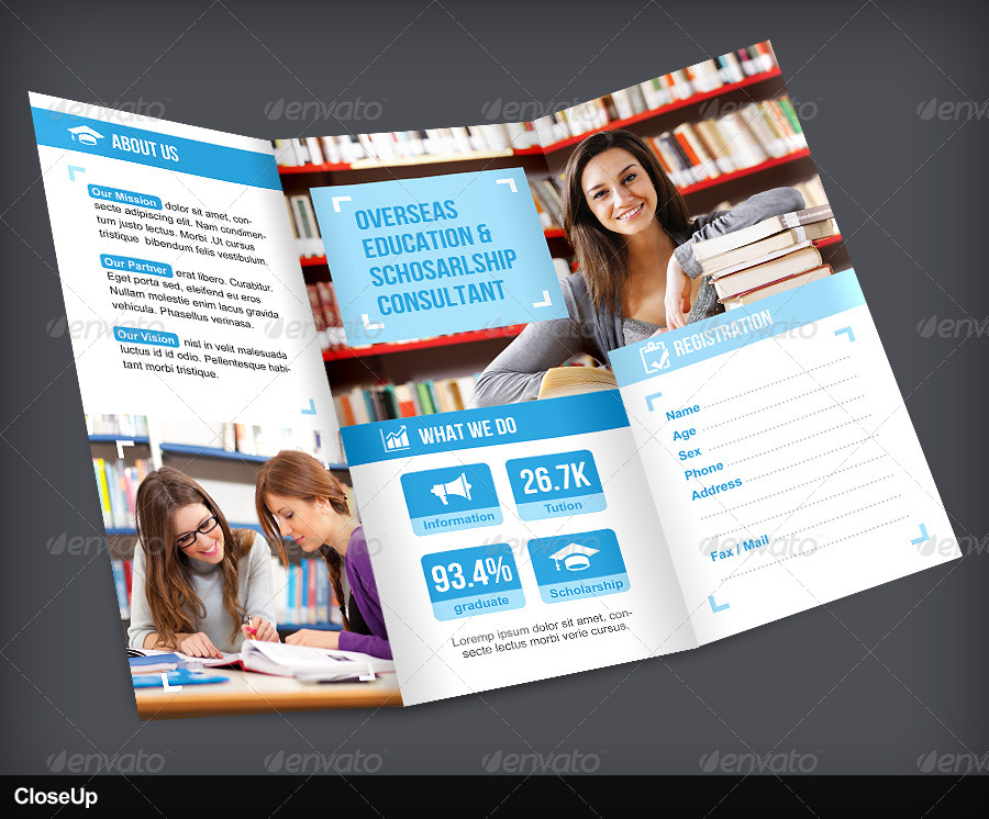 Education TriFold Brochure | Volume 1, Print Templates | GraphicRiver
