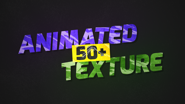 Animated Texture, After Effects Project Files | VideoHive
