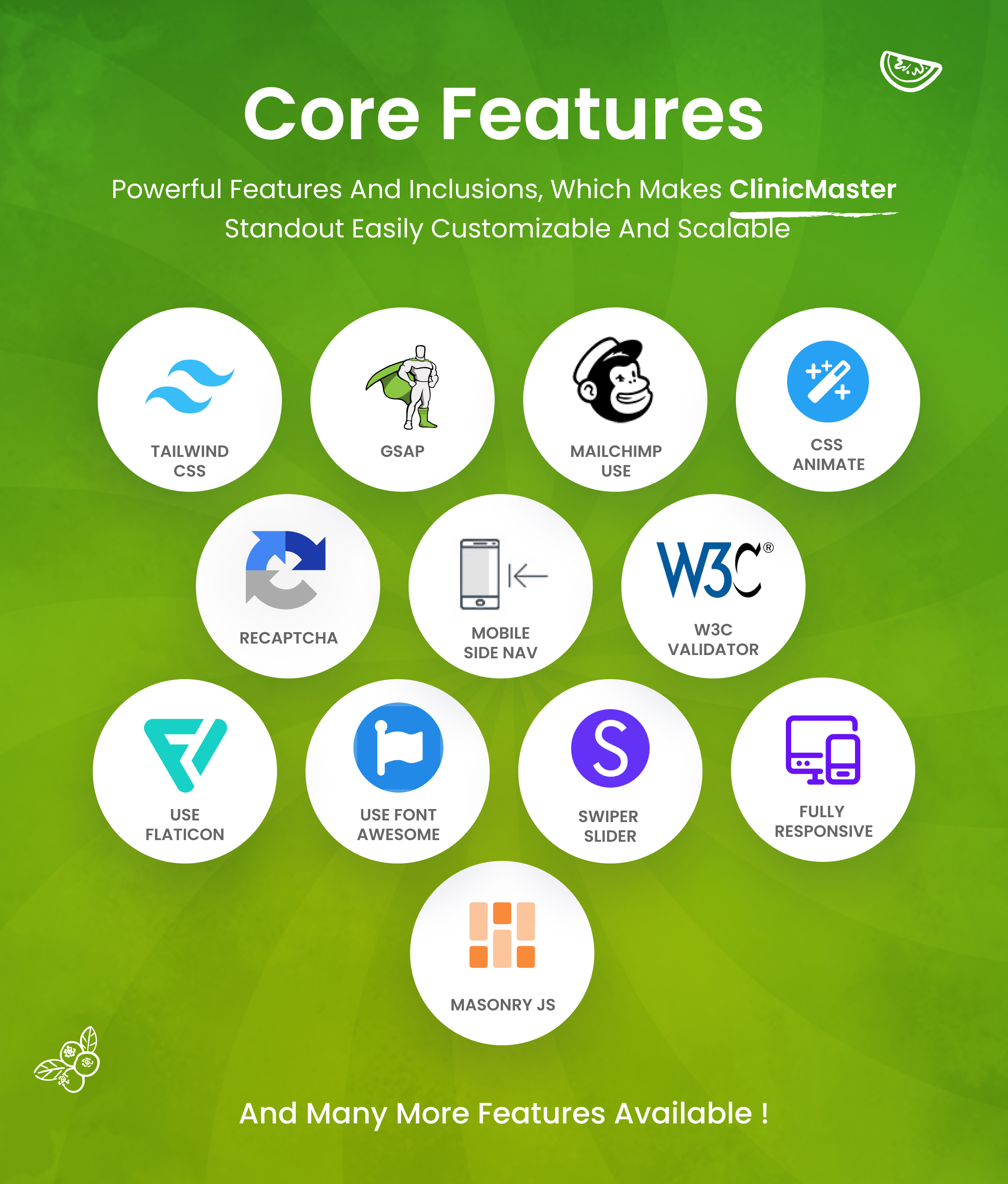 ClinicMaster - Diet & Nutrition Tailwind CSS Template by DexignZone