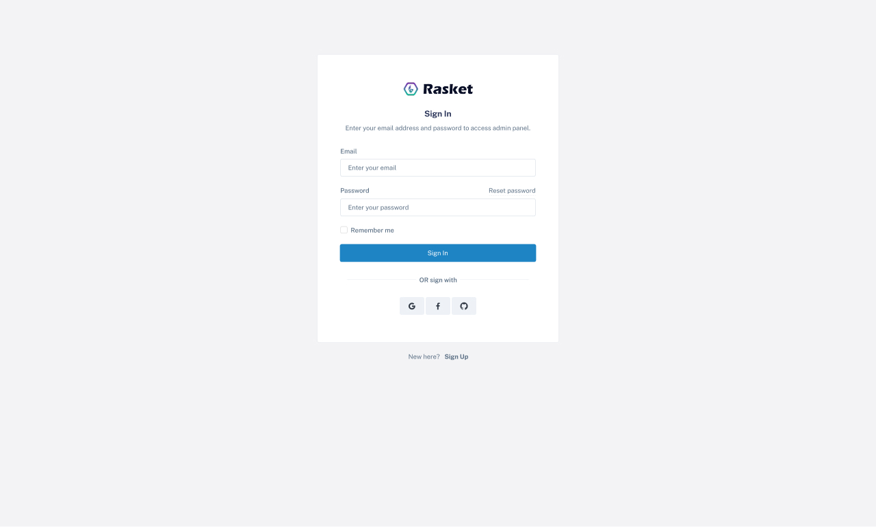Rasket - Figma Admin Dashboard Template by Techzaa | ThemeForest