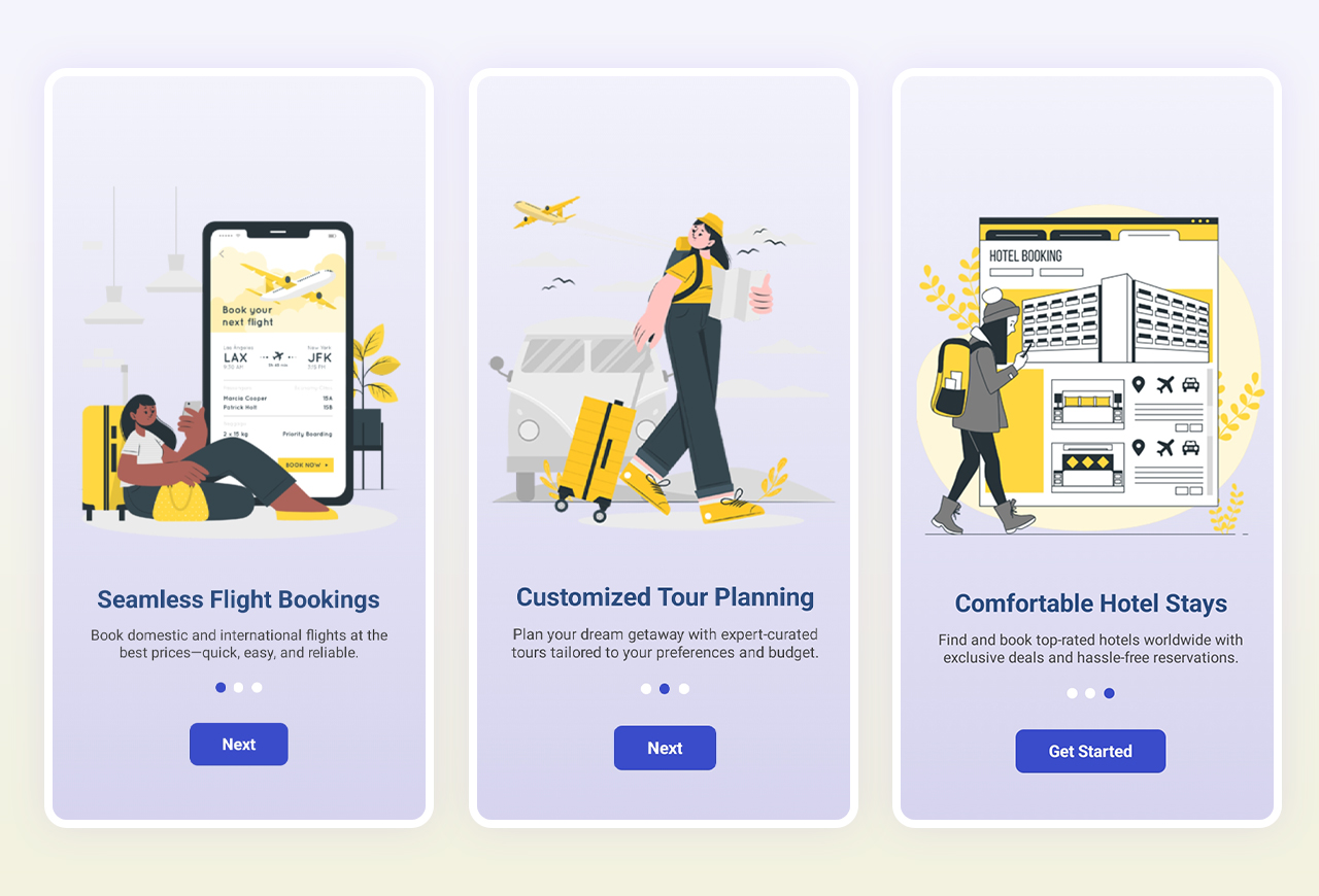Travelin - Air Tickets, Tours & Hotel Booking React Native App by ...