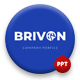 Brivon – Company Profile PowerPoint Template, Presentation Templates