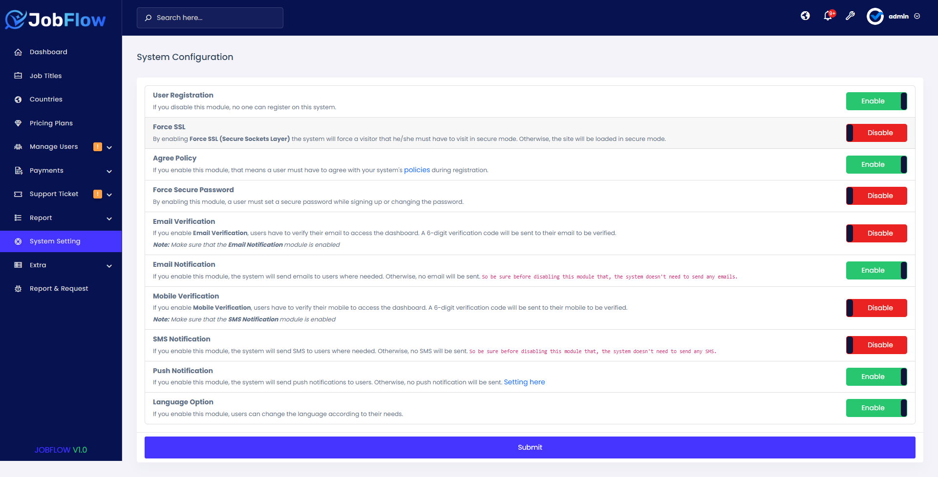 JobFlow - AI Powered Job Searching Career Copilot SaaS Platform by ViserLab