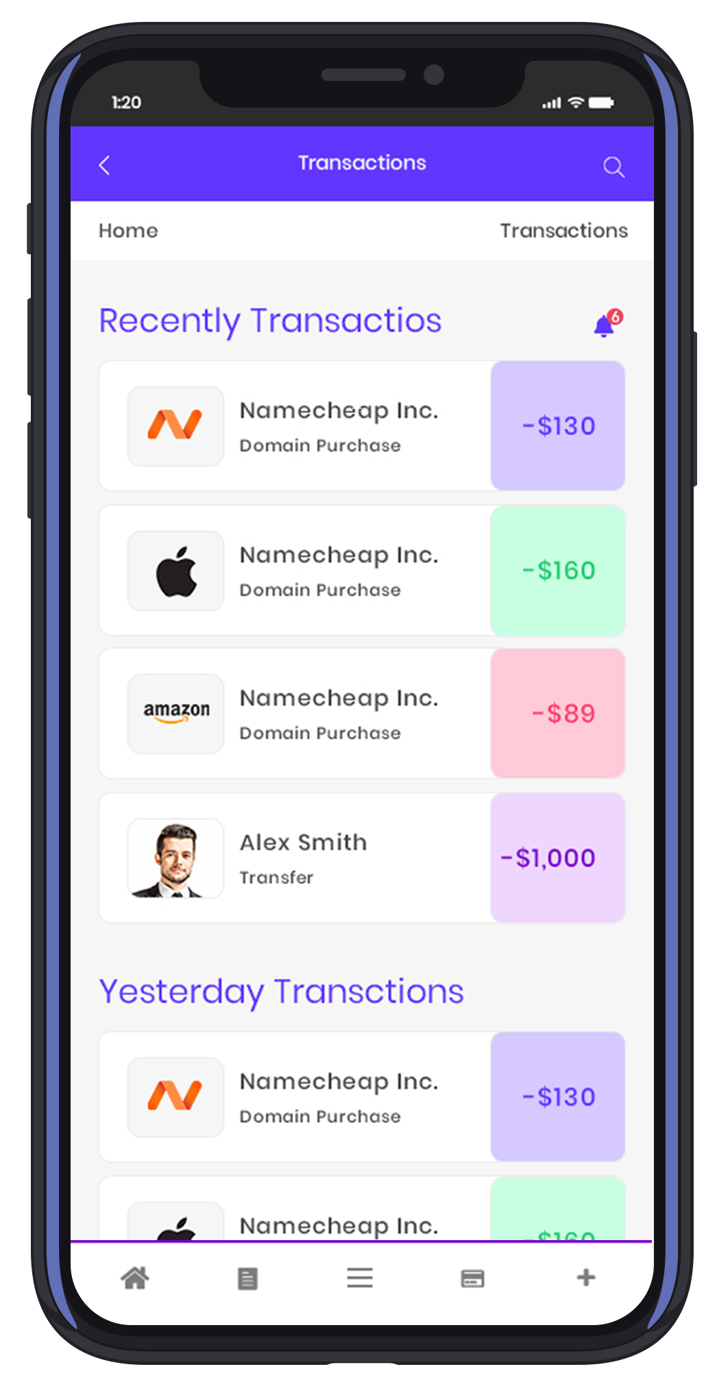 Bankapp - Wallet & Banking HTML Mobile Template With RTL by webnextpro