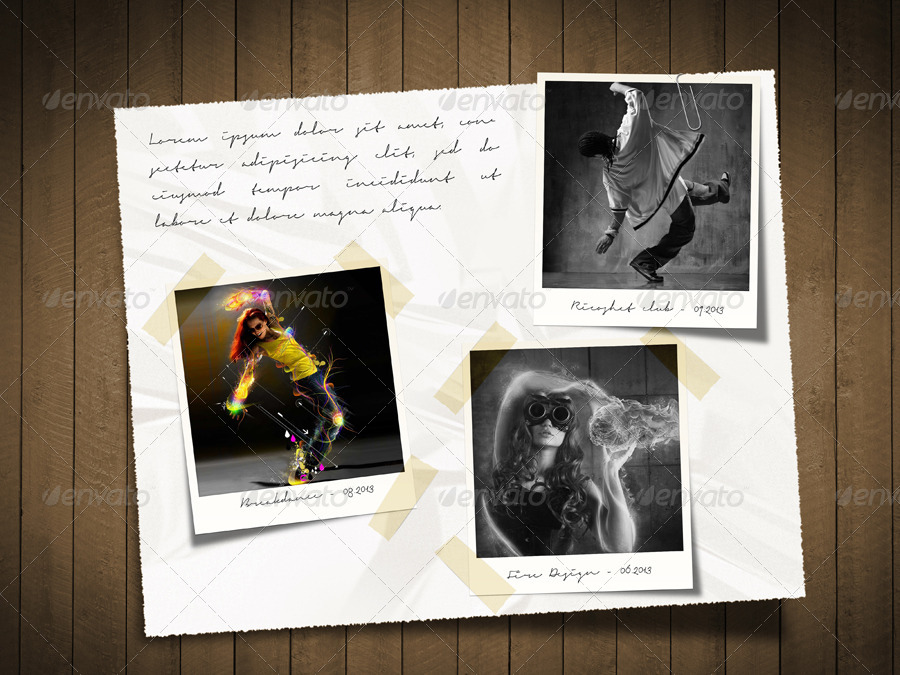 Artistic Photo Template, Graphics | GraphicRiver