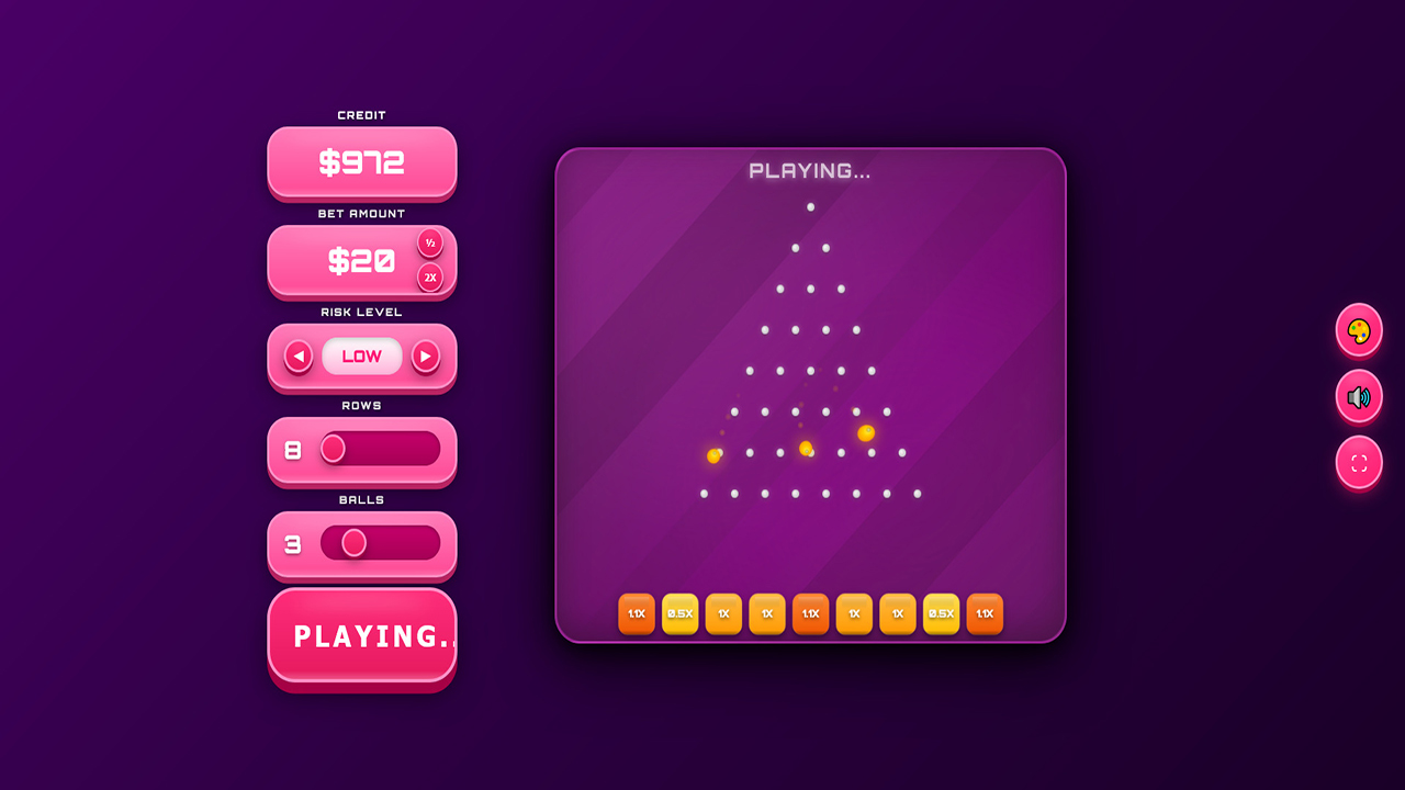 Plinko Pro – Responsive HTML5 Plinko Game (Admin Panel Included) by Webzio