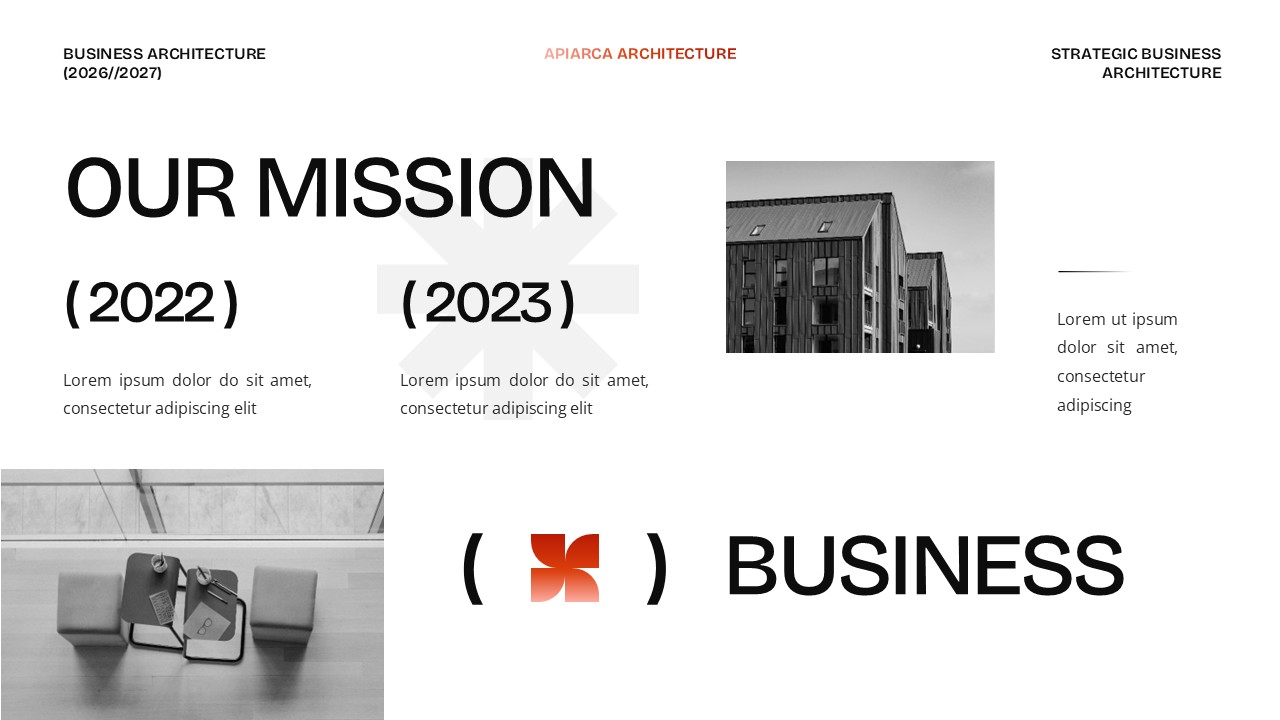 Apiarca Business Architecture Powerpoint Template, Presentation Templates
