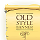 Old Style Banner by AntonioKalini | GraphicRiver