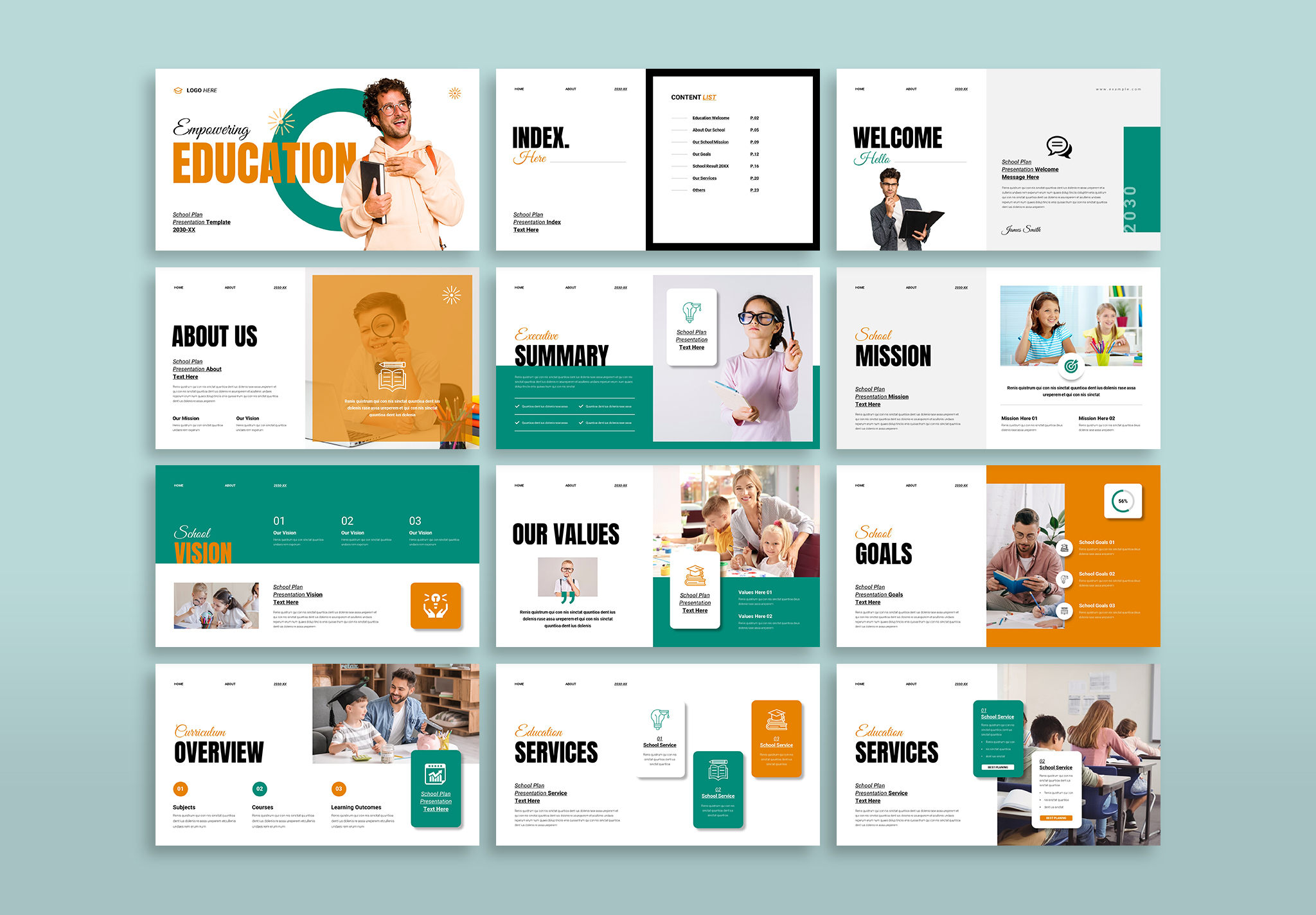 Education Powerpoint Presentation Template, Presentation Templates