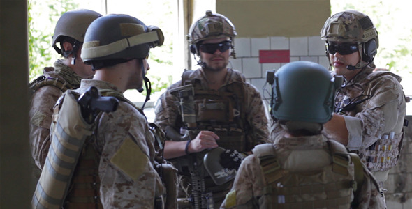 Military Gathering, Stock Footage | VideoHive