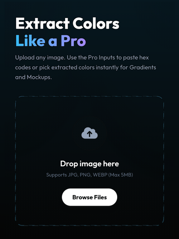 Color Genius - Ultimate Image to Palette Generator, Gradients & UI ...
