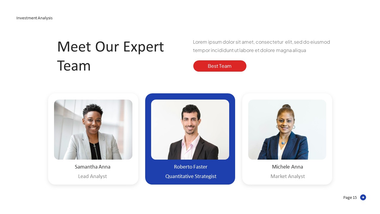 Investment Analysis PowerPoint Template, Presentation Templates ...