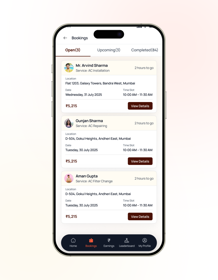 EliteHome – Flutter Home Service Provider App UI Kit + GetX (On-Demand ...