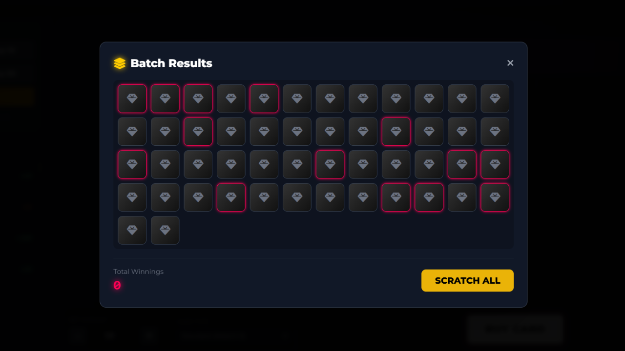 Scratch Royale - Scratch Card Game by Mofosocodes | CodeCanyon