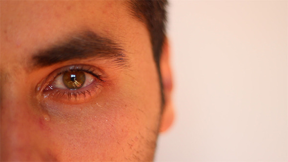Man Crying Close Up, Stock Footage | VideoHive