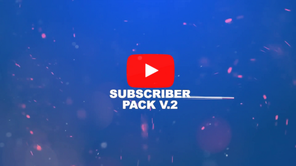 4k Youtube Subscriber Button, Motion Graphics | VideoHive