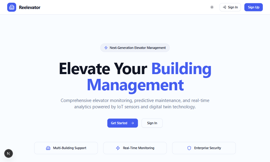 Reelevator - Next-Generation Multi-Tenant Lift & Elevator Management ...