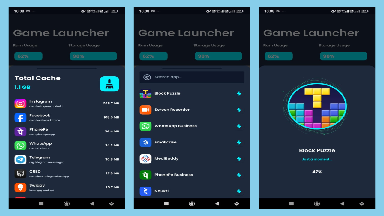 Pro Game Booster - Ultimate Performance & GFX Tool with Cyberpunk Theme ...