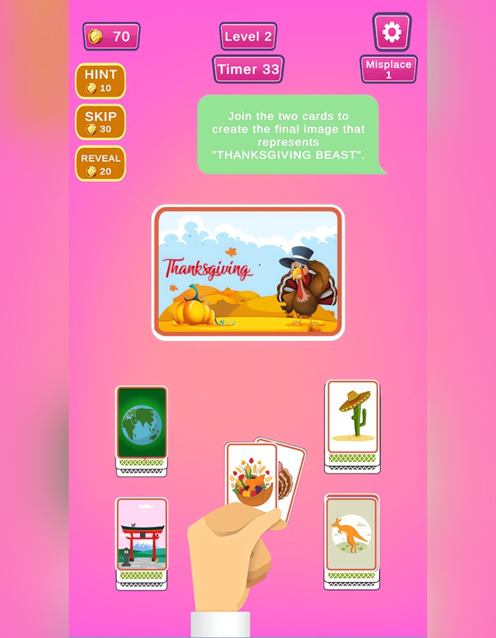 Merge & Discover – 2D Puzzle Card Game | iOS & Android Game by AIRIDEV