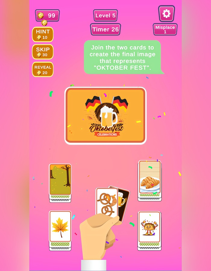 Merge & Discover – 2D Puzzle Card Game | iOS & Android Game by AIRIDEV