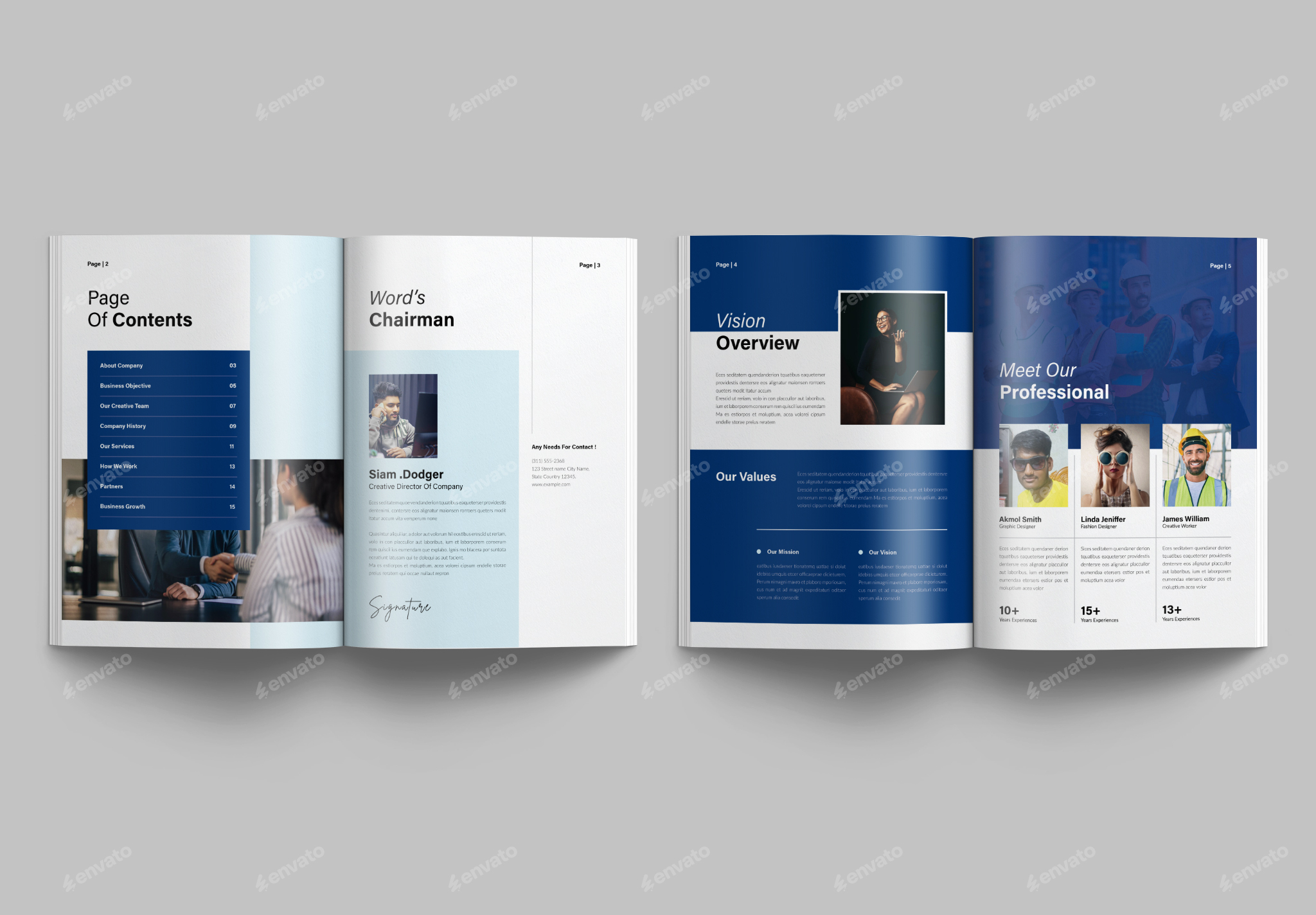 Annual Report Template, Print Templates | GraphicRiver