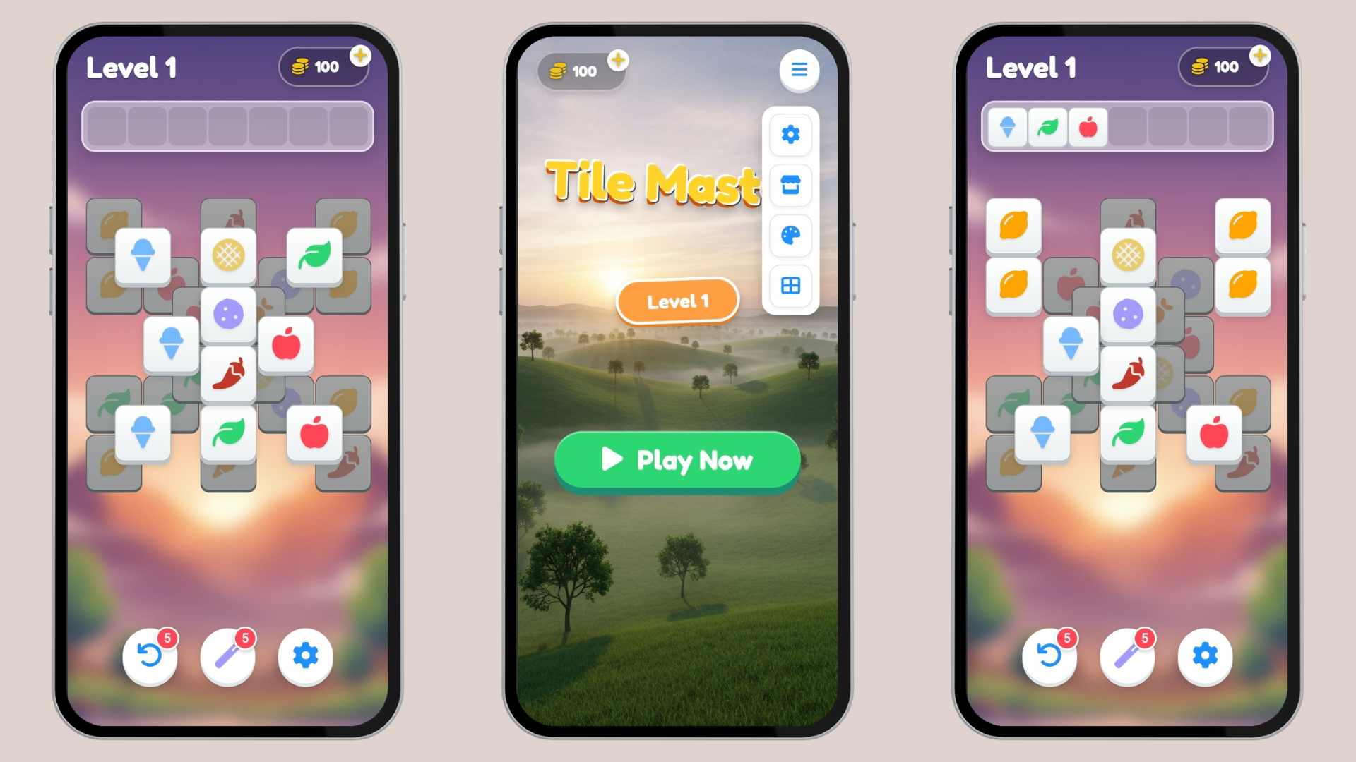 Tile Master: Match 3 Web Game (HTML5/CSS/JS) – Clean & Performance ...