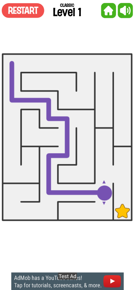 Maze Ultimate - Puzzle Game Android Studio Project with AdMob Ads ...