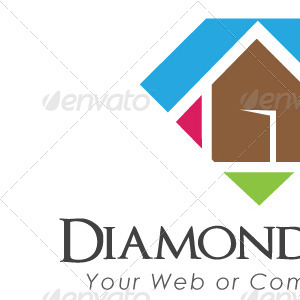 Gem House Logotype, Logo Templates | GraphicRiver