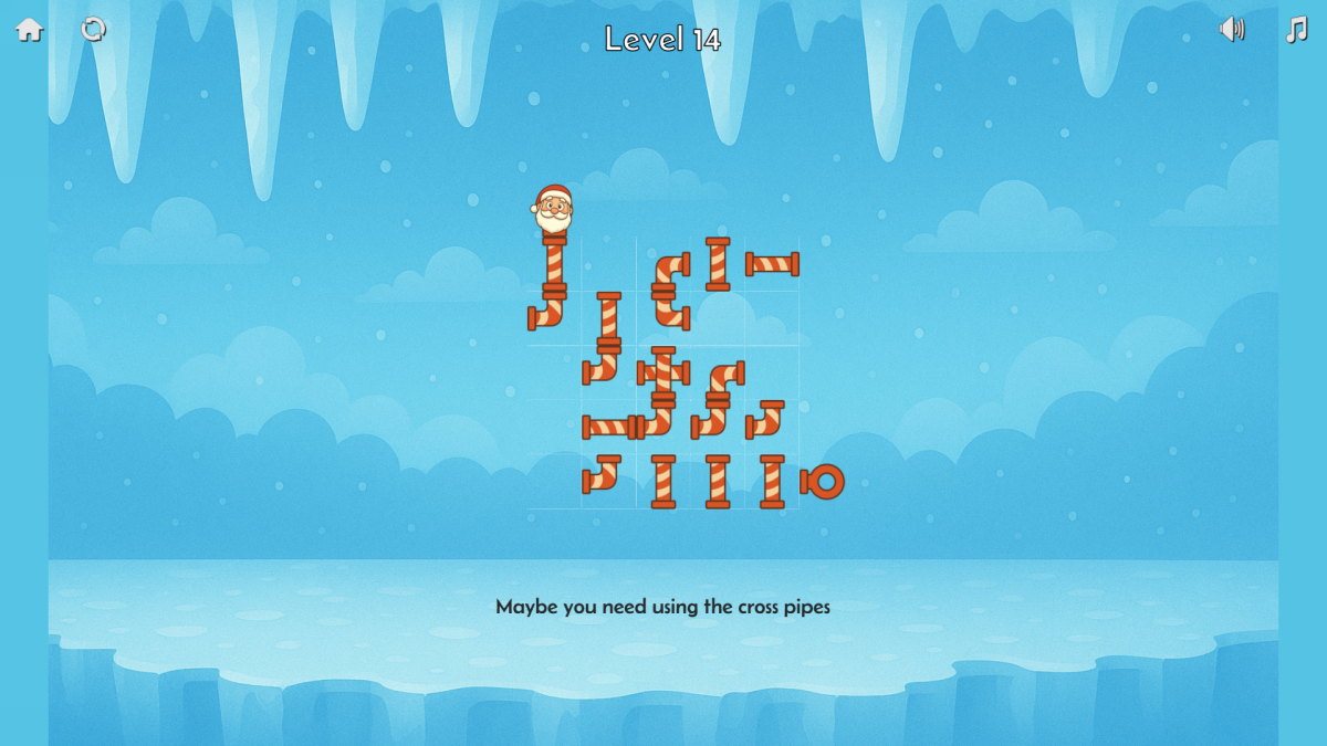 Peppermint Pipeline - HTML5 Puzzle game by trezegames | CodeCanyon