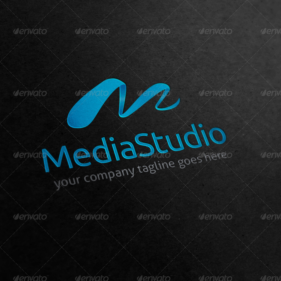Media Studio Letter M Logo, Logo Templates | GraphicRiver