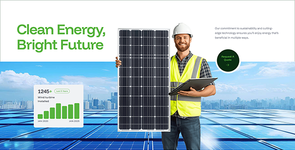 Solioz - Renewable Energy WordPress Theme by themeStek | ThemeForest