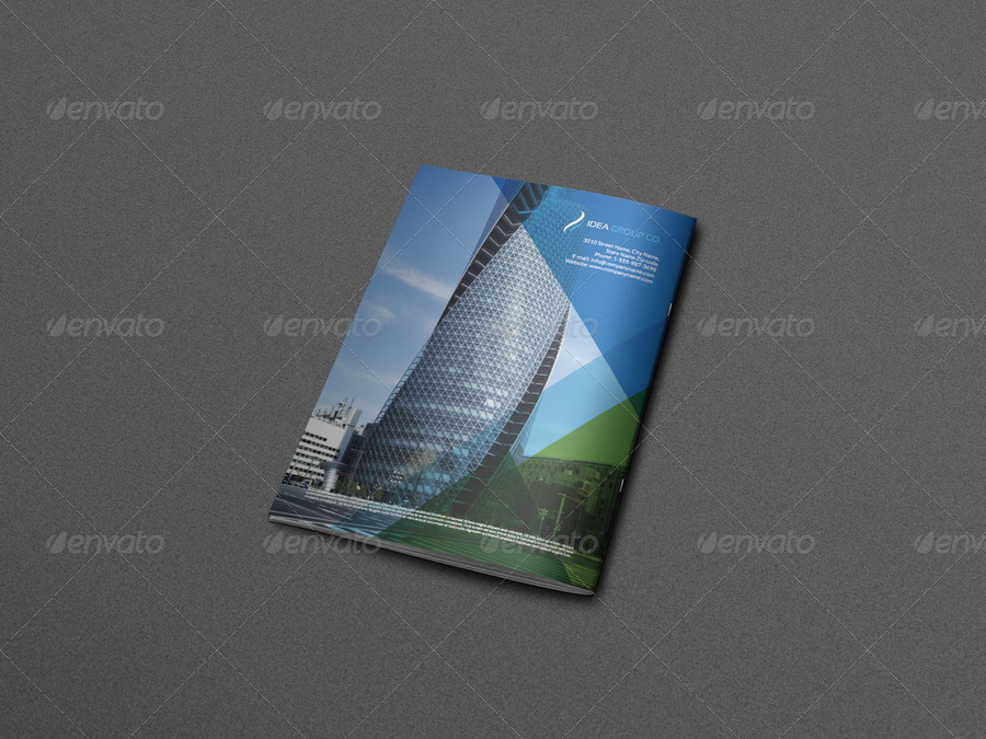 Architectural Brochure Template - 12 Pages, Print Templates | GraphicRiver
