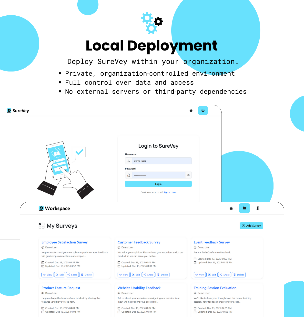 SureVey: Python Flask Survey Builder with Bootstrap UI by koala-dev